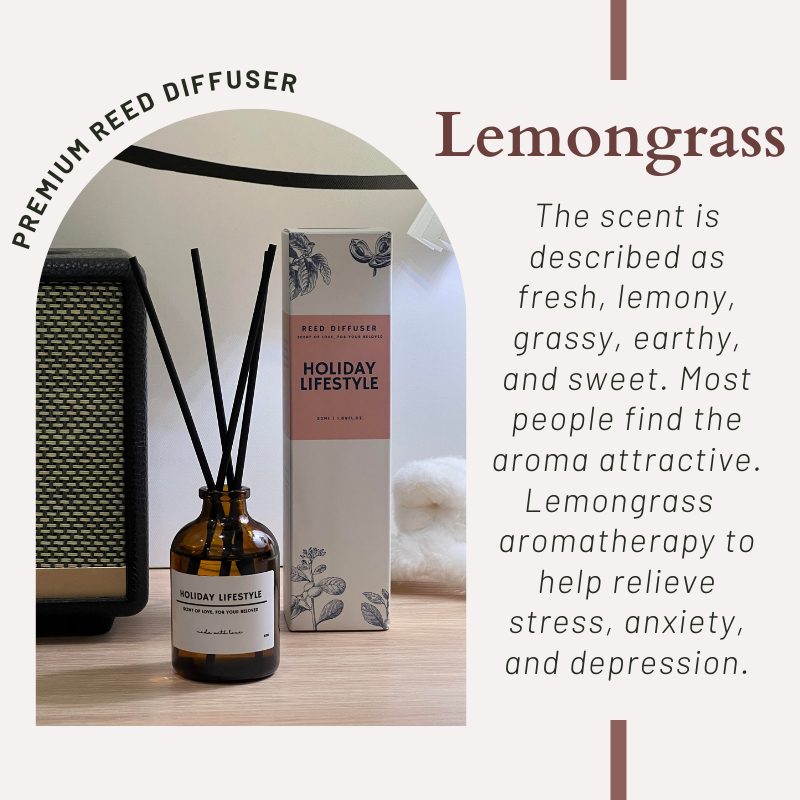 BUY 1 FREE 1 Premium Essential Oil Reed Diffuser Room Fragrance ...