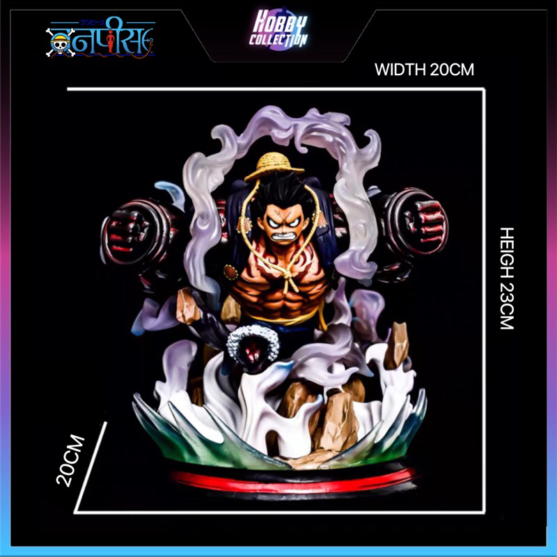 Monkey D. Luffy Kol Lion Rocket Fourth Gear Action Figures One Piece ...