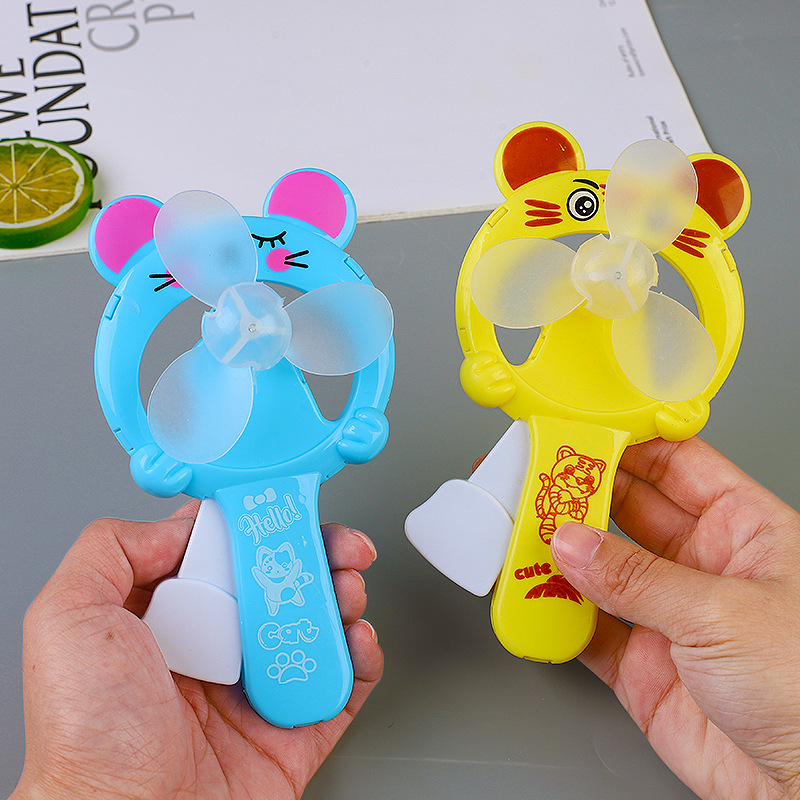 summer cool hand fan cartoon creative mini portable hand fan student ...