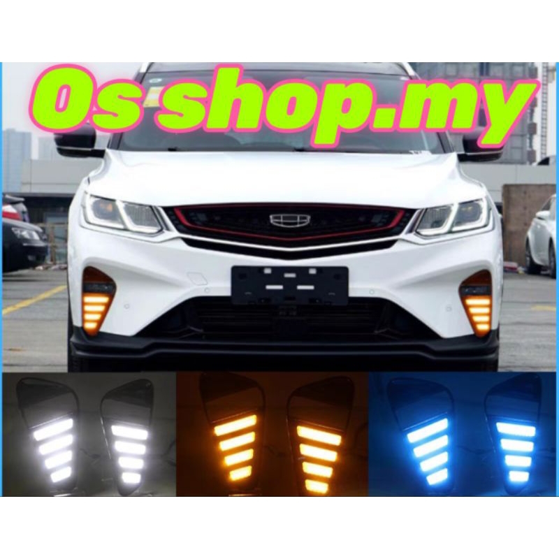 Proton X50 FRONT DAYLIGHT RUNNING LED FOGLAMP MUSTANG REFLECTOR SIGNAL ...