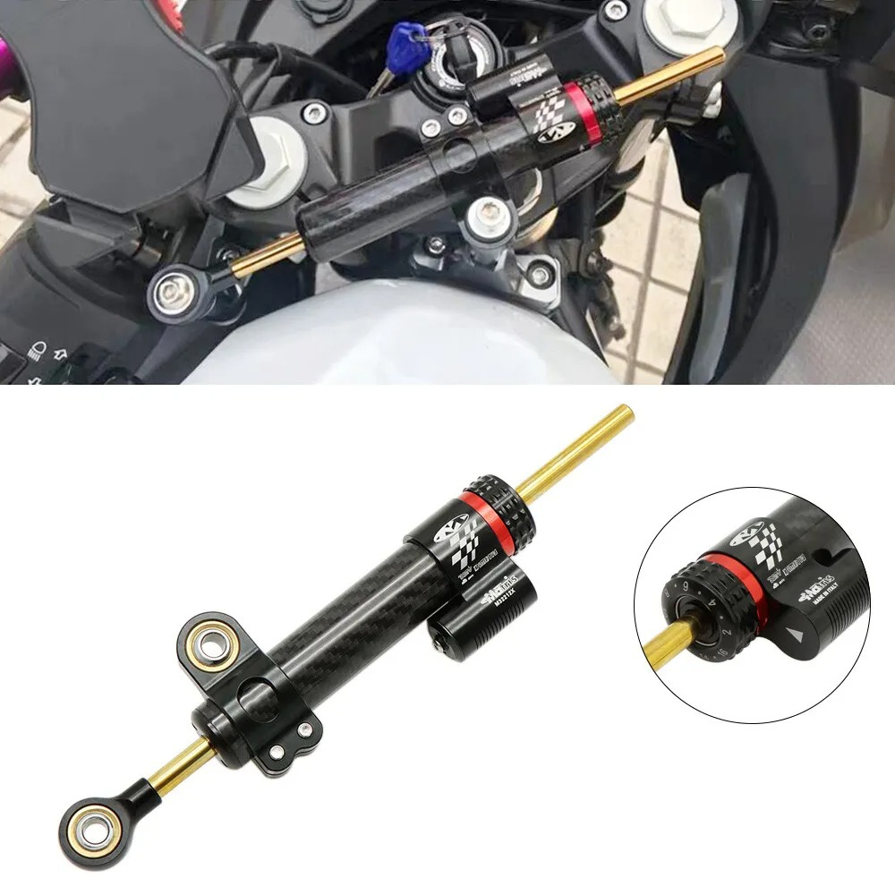Matris Steering Damper Universal Y15 Lc135 R15 R25 Rs150 MT09 Z800 Z900 ...