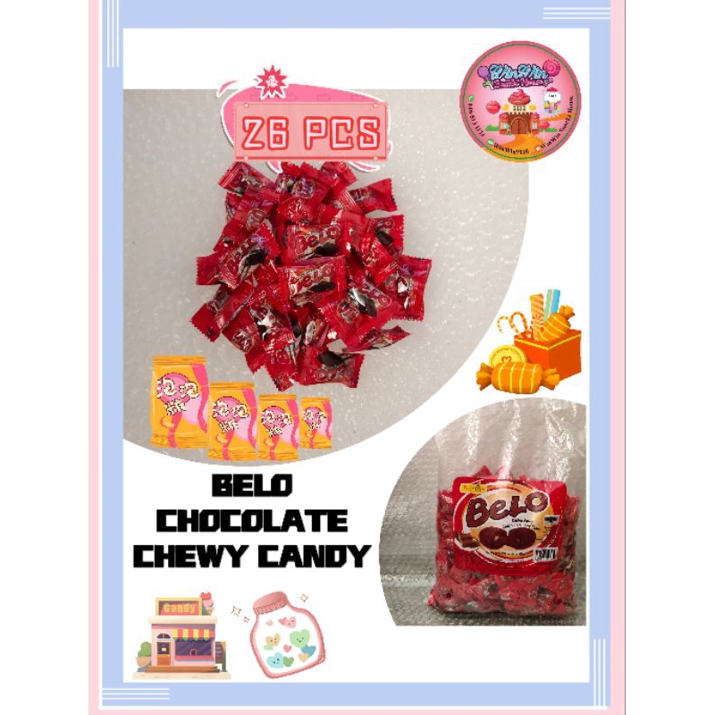 BELO CHOCOLATE CHEWY CANDY 巧克力糖 | Shopee Malaysia