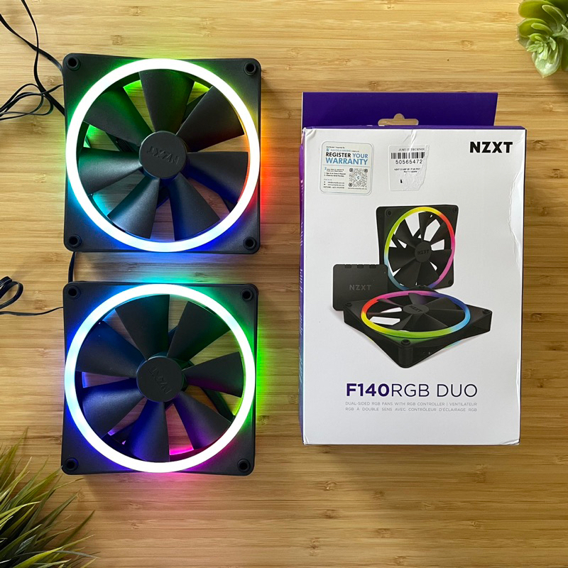 NZXT F140 RGB DUO Twin Pack 140mm PC Casing Fan | Shopee Malaysia