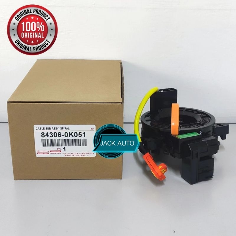 【ORIGINAL】CLOCK SPRING 84306-0K051 TOYOTA HILUX KUN25 | Shopee Malaysia