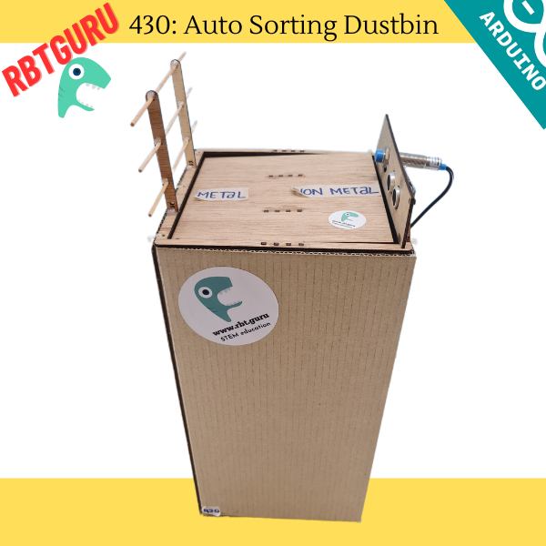 Auto Sorting Dustbin kit for Educational stem project || Projek RBT ...
