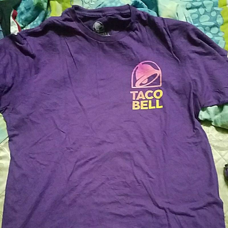 taco bell shirt bundle like new | Shopee Malaysia