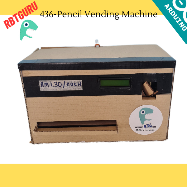 Pencil Vending Machine kit for Educational stem project || Projek RBT ...