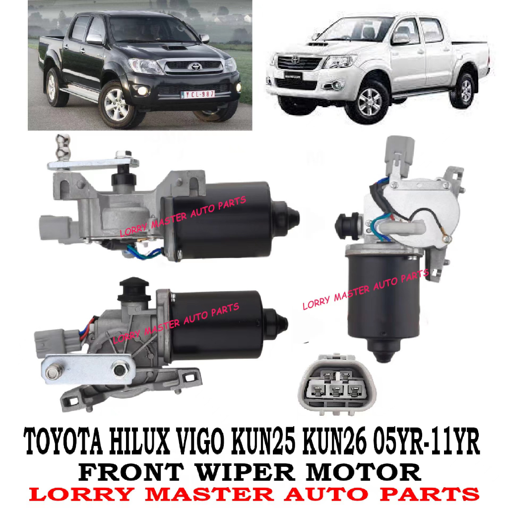 TOYOTA HILUX VIGO KUN25 KUN26 05YR-11YR FRONT WIPER MOTOR | Shopee Malaysia