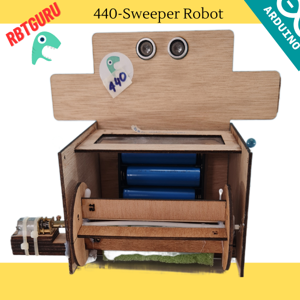 Auto sweeper robot kit for Educational stem project || Projek RBT robot ...