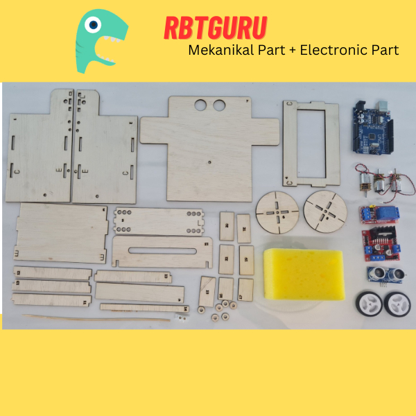 Auto sweeper robot kit for Educational stem project || Projek RBT robot ...