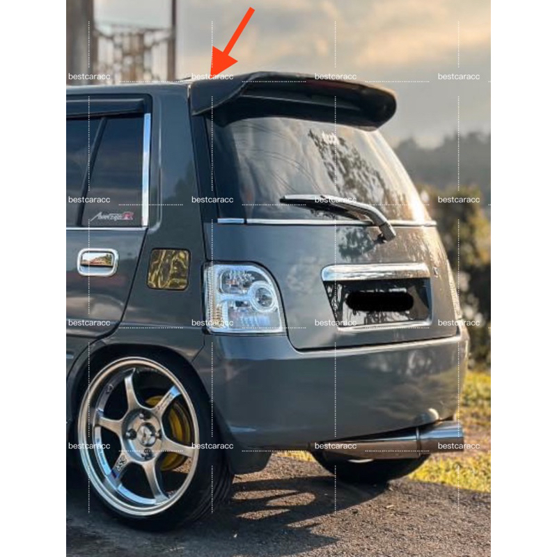 KANCIL 2003” SPOILER LED Fiber NO PAINT | Shopee Malaysia