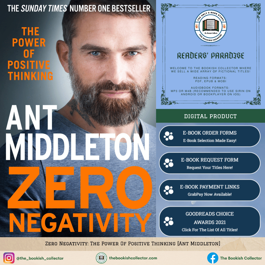 Zero Negativity: The Power Of Positive Thinking [Ant Middleton ...