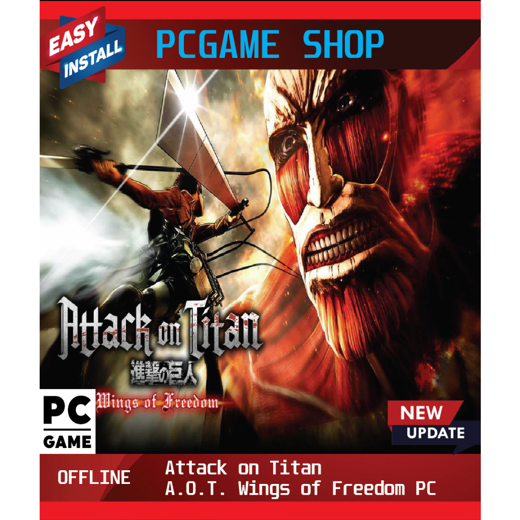 【Update 2023】Attack on Titan A.O.T. Wings of Freedom PC【进击的巨人 AOT 自由之翼 ...