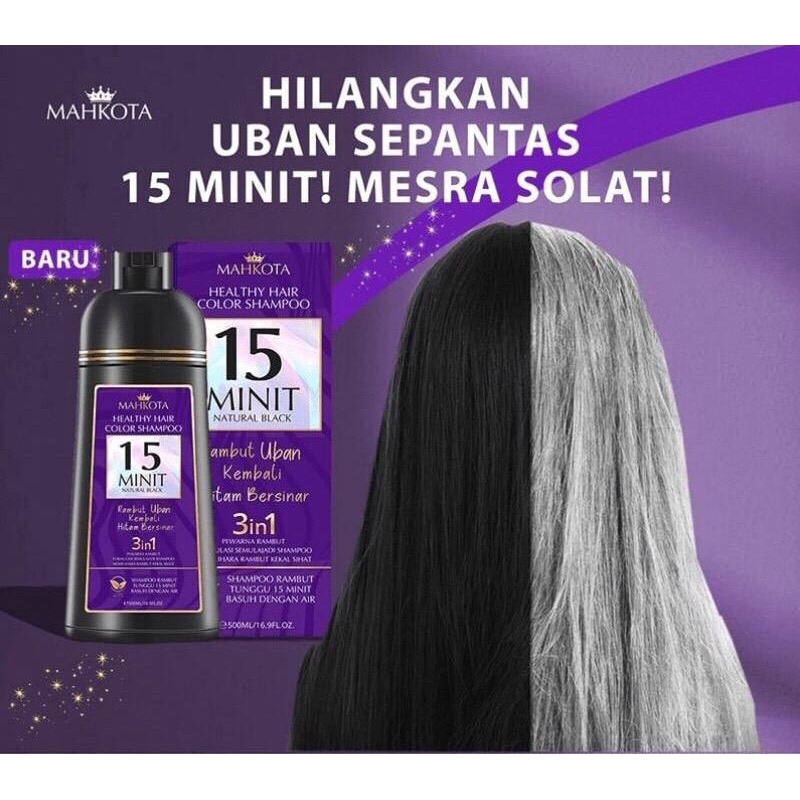PROMOSI HARGA RUNTUH - SHAMPOO MAHKOTA - SHAMPOO UBAN MESRA SOLAT ...