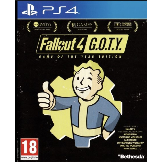 (🔥FLASH SALE🔥) Fallout 4 Game Of The Year Edition Full Game (PS4 & PS5 ...