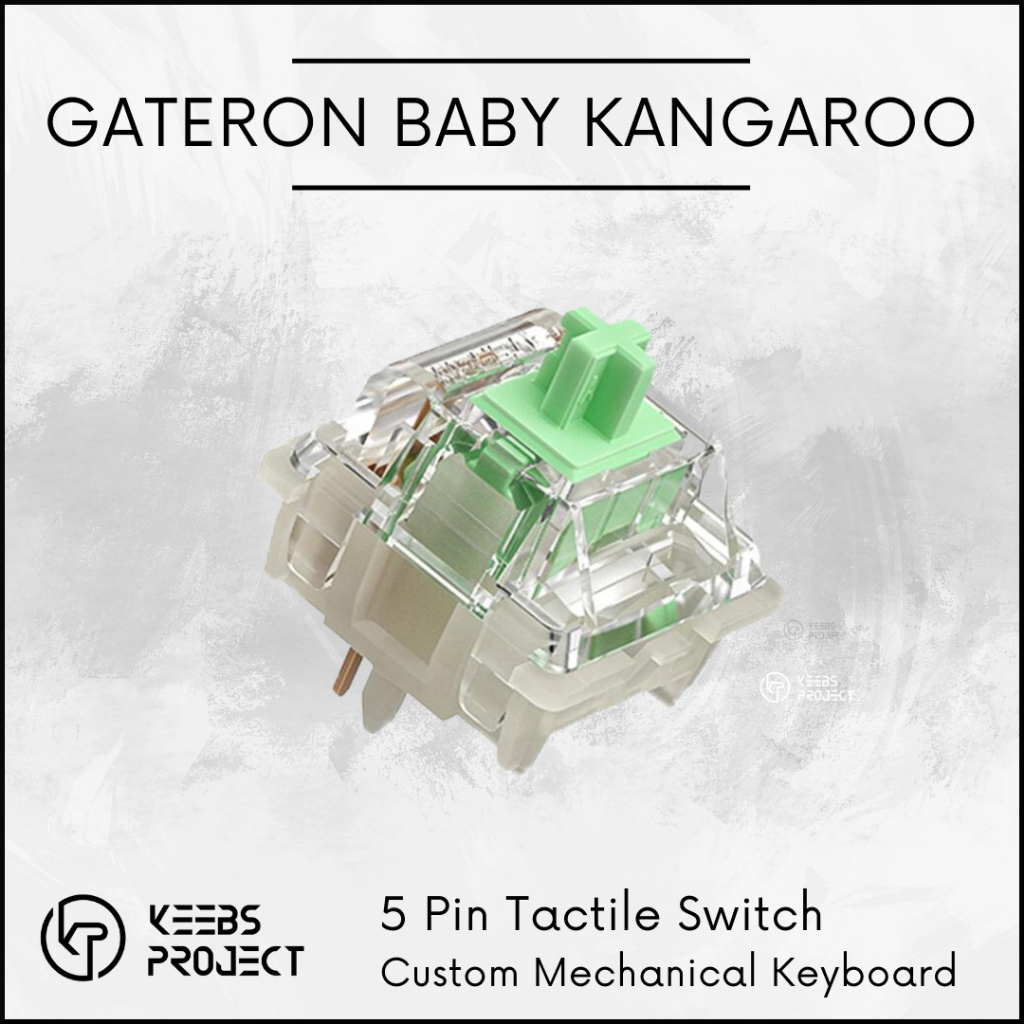 [Ready Stock] Gateron Baby Kangaroo Switch V2 5pin Tactile Switches for ...