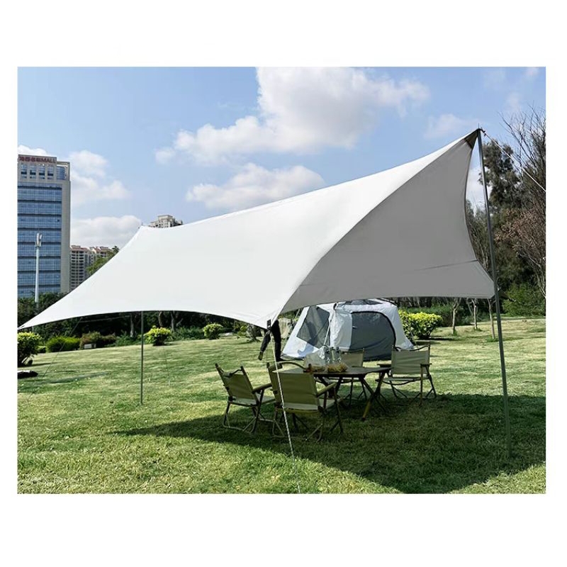 big flysheet besar 5x4.4m flysheet silver coating fit khemah unta camel ...