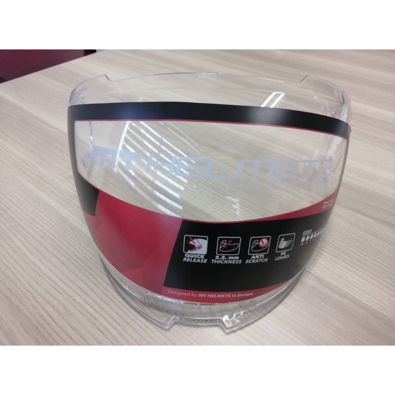 MT HELMET VISOR CLEAR VISOR MAX VISION MT-V-26/ MOTORBIKE ORIGINAL MT ...
