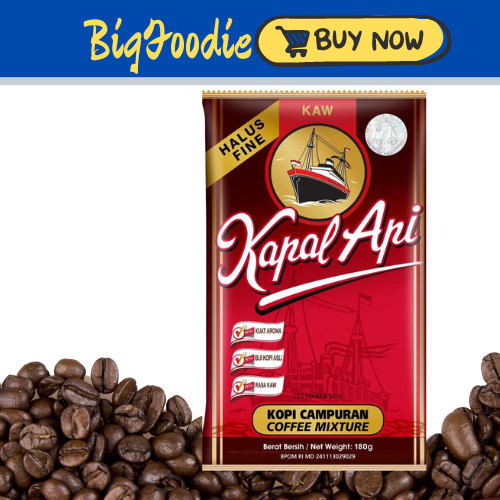 [BFD] Kapal Api Coffee Mixture (Halus) 180/440gm | Shopee Malaysia