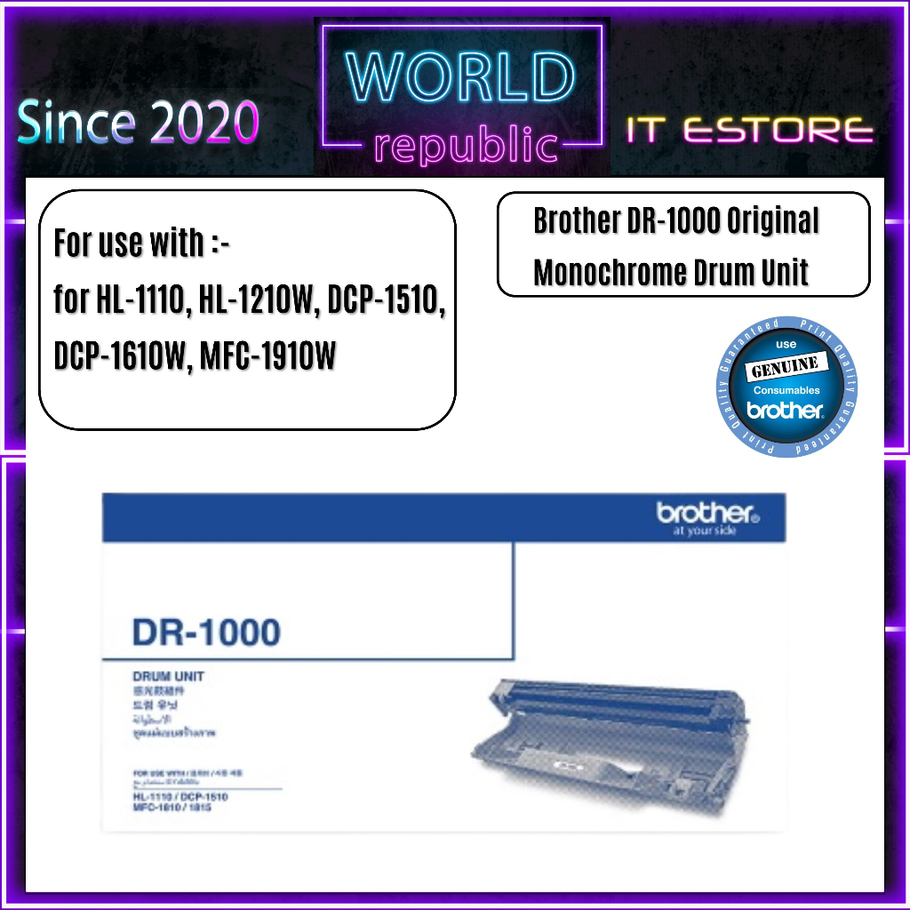 Brother DCP-1610W Laser Printer Wireless - Multi-function Monochrome ...