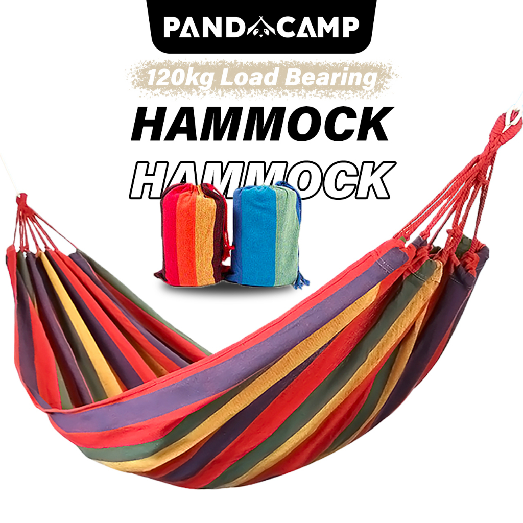 PANDACAMP Hammock Outdoor Swing Buaian Gantung Hamock Gantung Camping ...