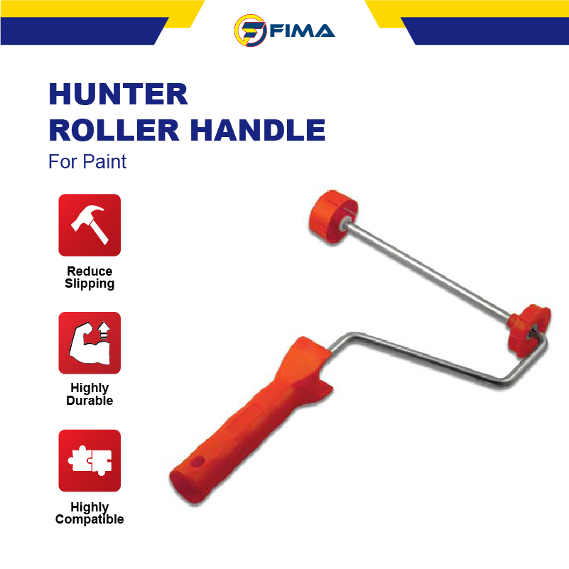 Hunter Roller Handle Batang Cat Roller | Shopee Malaysia