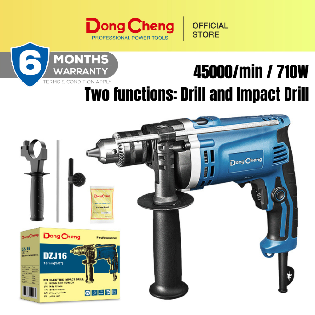 DongCheng DZJ16 Electric Impact Drill [710W] | Shopee Malaysia