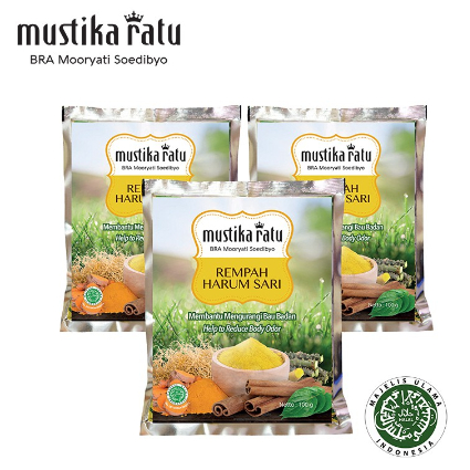 (Combo Set) Rempah Bertangas - Mustika Ratu Rempah Harum Sari 100gr x 3 ...