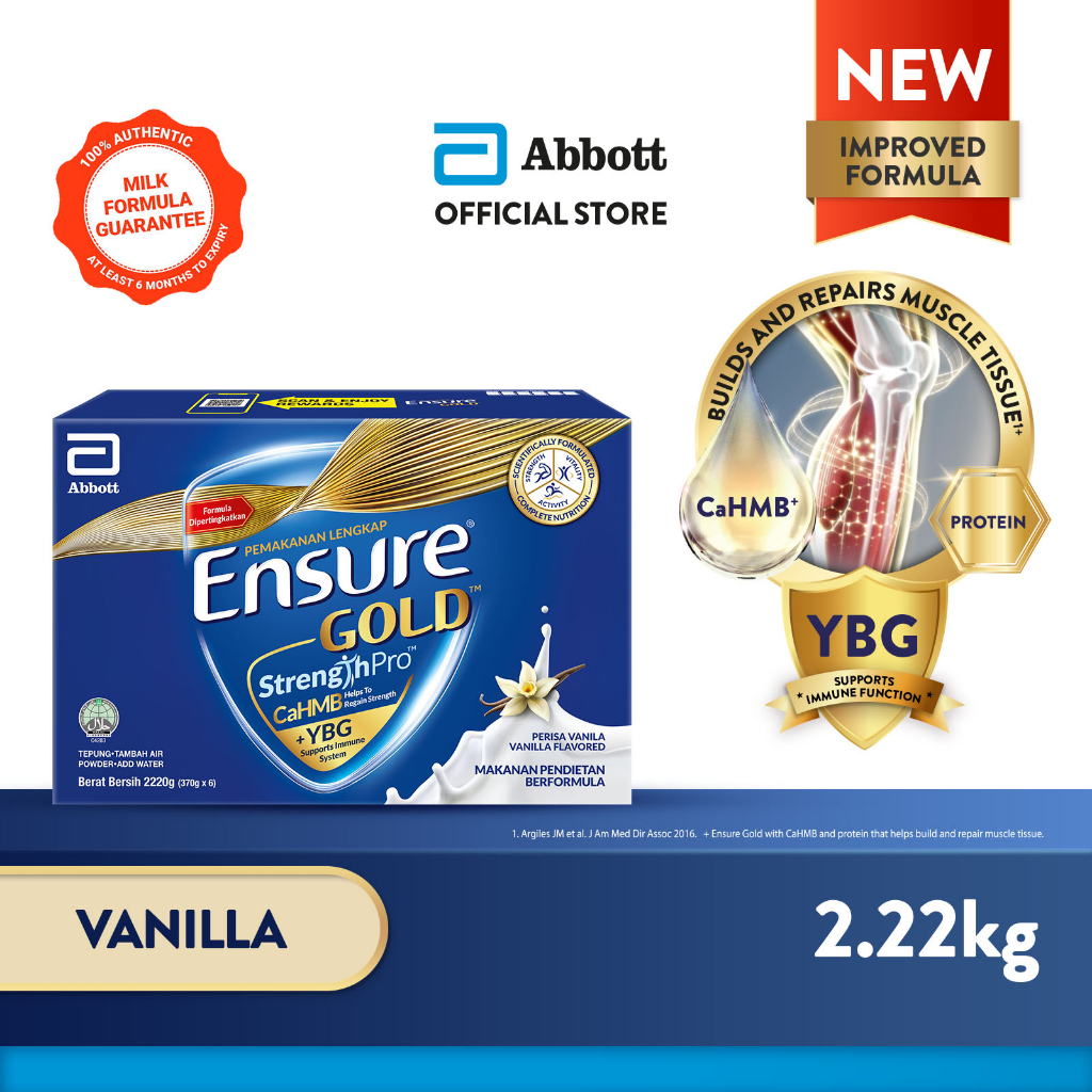 [Exp 28 Aug 2026 & / Later] Ensure Gold Adult Complete Nutrition ...