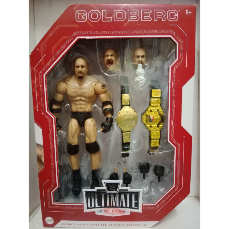 Mattel WWE Ultimate Edition Fan Takeover Goldberg Wrestling Action Figure | Shopee Malaysia