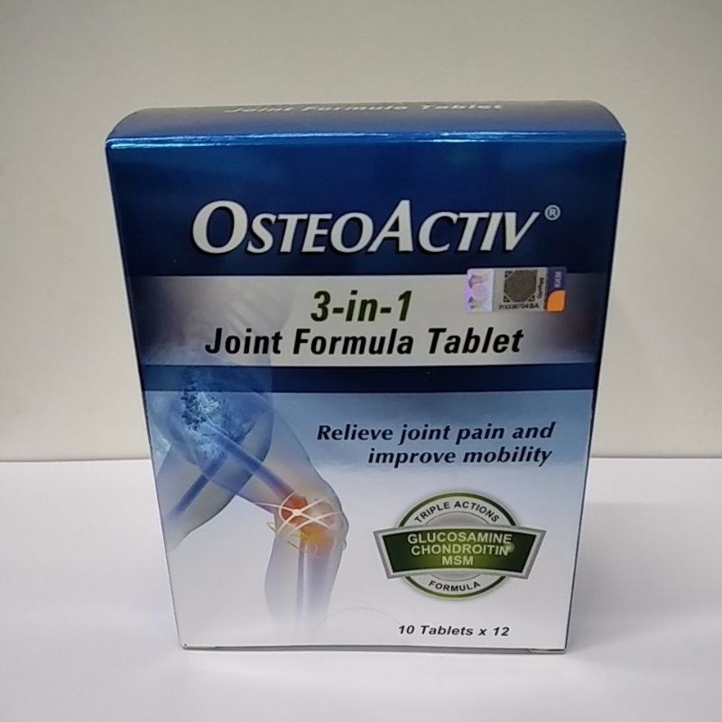 Osteoactiv 3-in-1 Joint Formula Tablet 120's | Shopee Malaysia