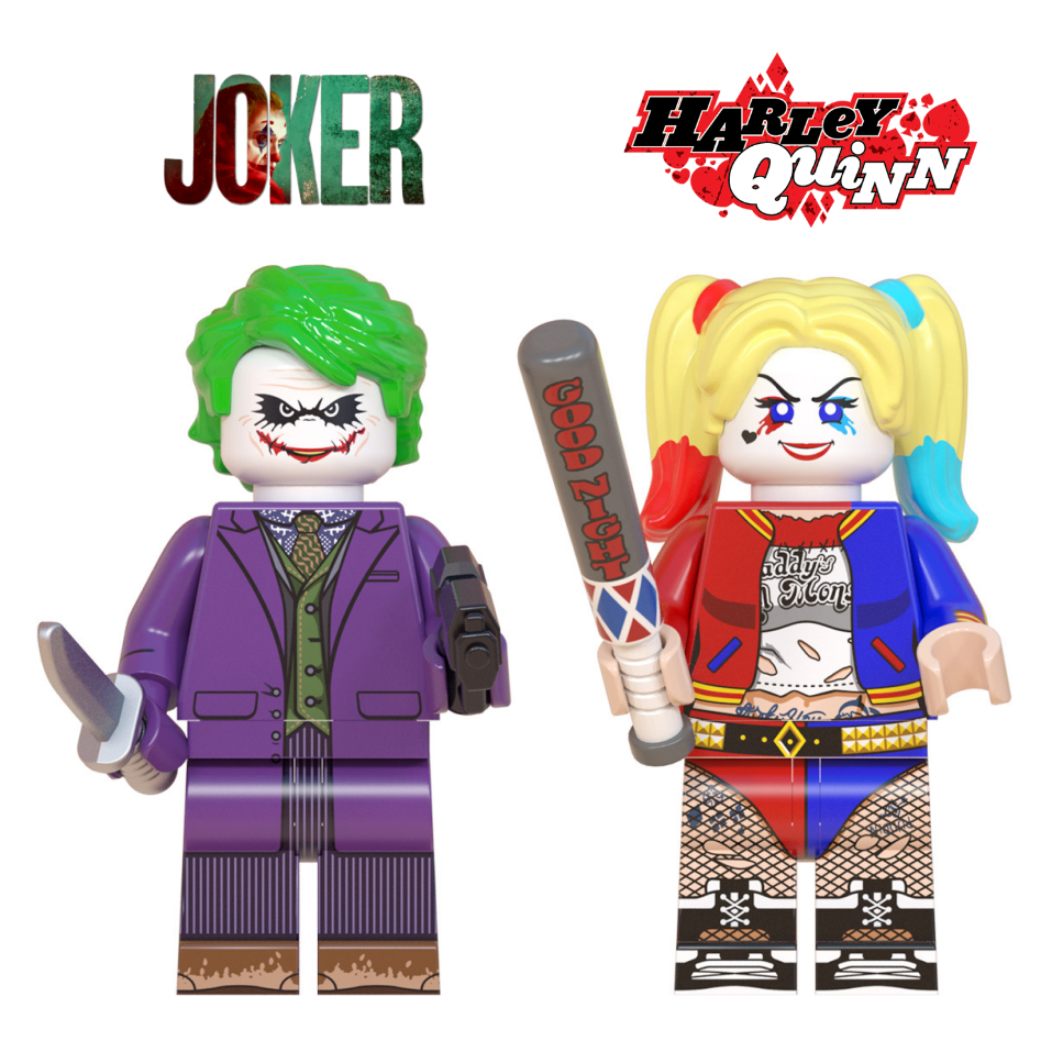 Jokie Jack Napier and Harley Quinn Lego Minifigure | Shopee Malaysia