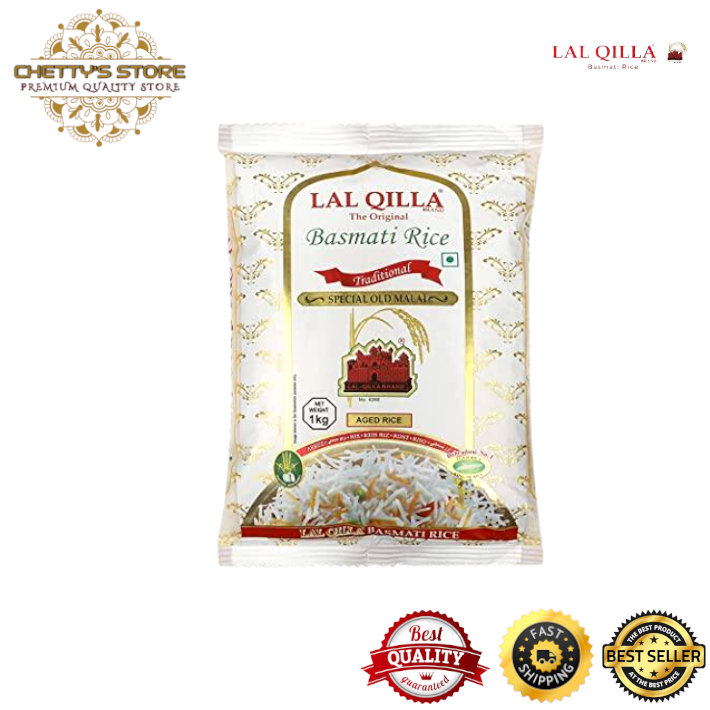 (IMPORTED INDIA) LAL QILLA BASMATI RICE 1KG | Shopee Malaysia