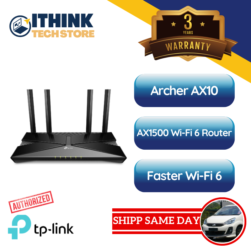 AX1500 Wi-Fi 6 Router | Archer AX10 | Shopee Malaysia