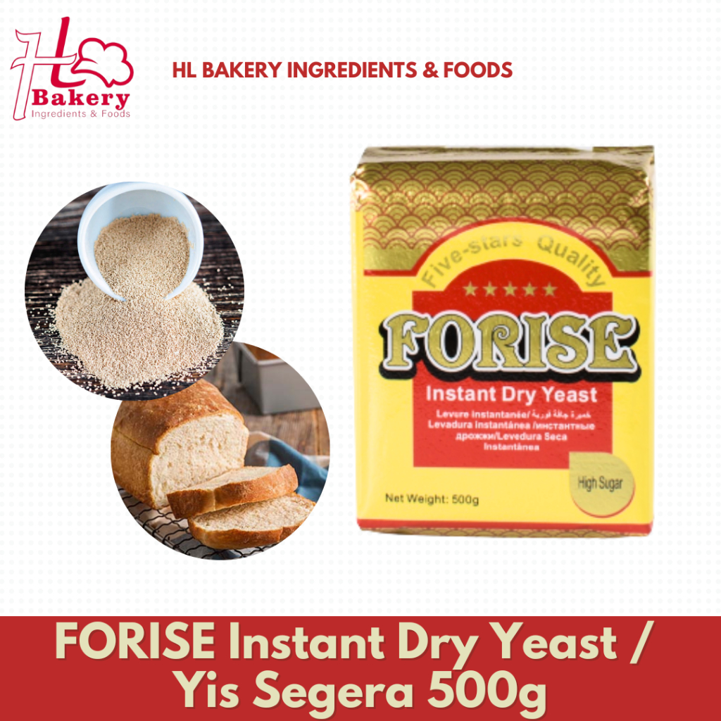 FORISE Instant Dry Yeast / Yis Segera 500g | Shopee Malaysia