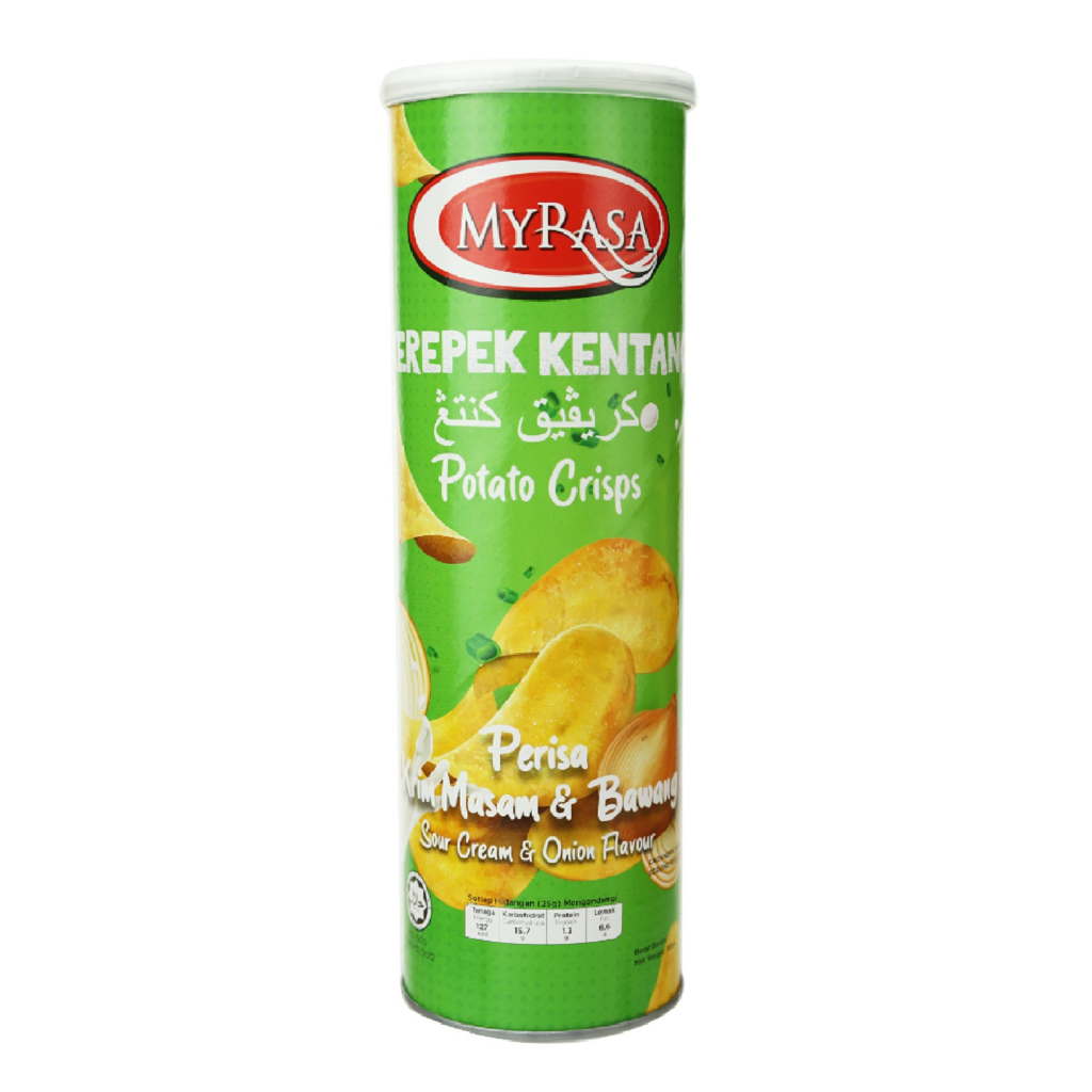 MyRasa Potato Chips Sour Cream & Onion Flavour (110g) | Shopee Malaysia