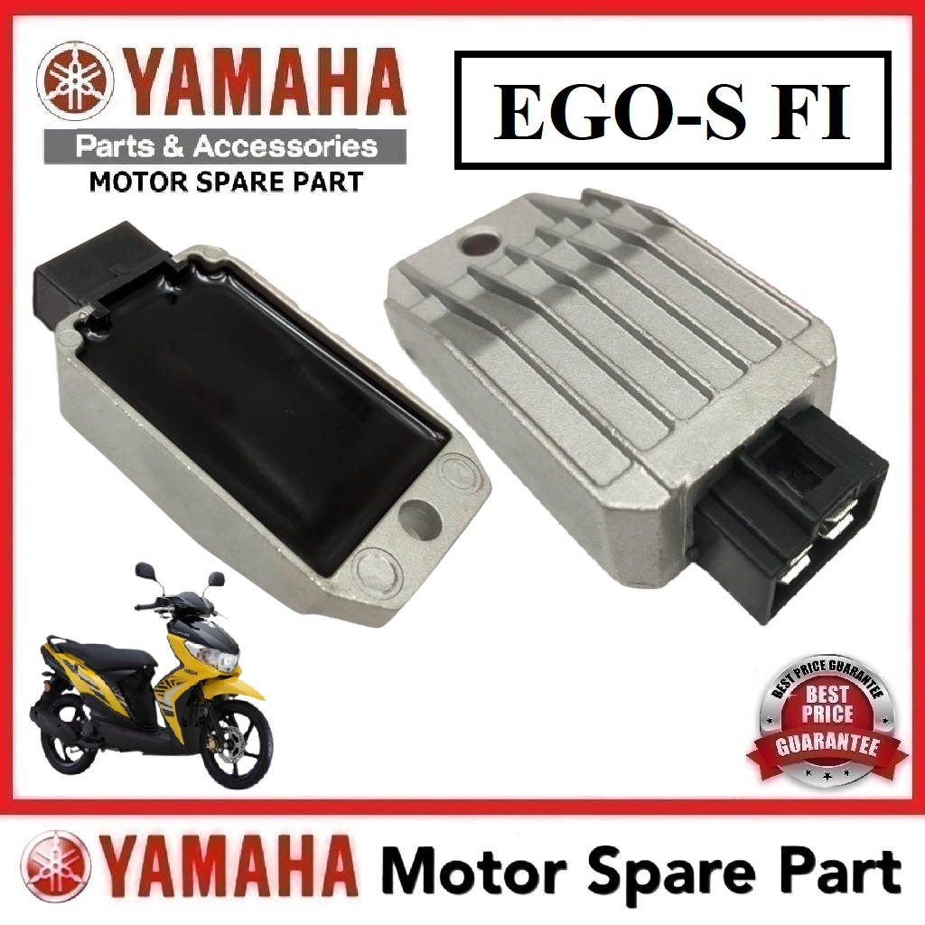 YAMAHA EGO-S FI RECTIFIER ASSY 0 KATAU KATAB RETIFIER REGULATER REGULATOR SRL115FI SRL115 EGOSFI ...