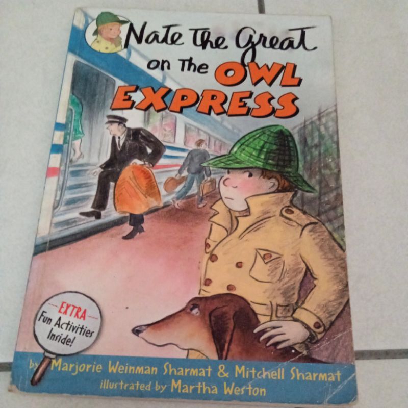 Nate The Great on The OWL EXPRESS | Shopee Malaysia