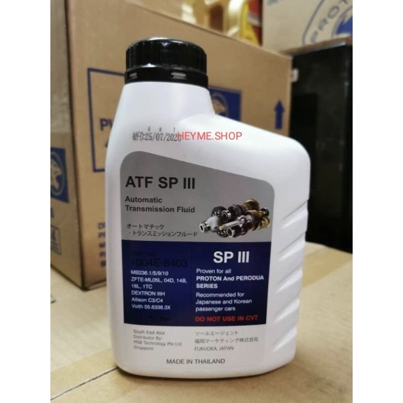 Fukuoka ATF SP3 automatic transmission fluid 1Liter | Shopee Malaysia