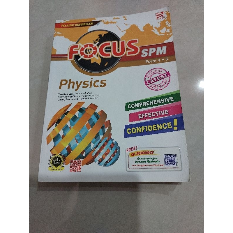 Pelangi best seller FOCUS SPM PHYSICS F4&F5 🆕️95%🆕️ | Shopee Malaysia