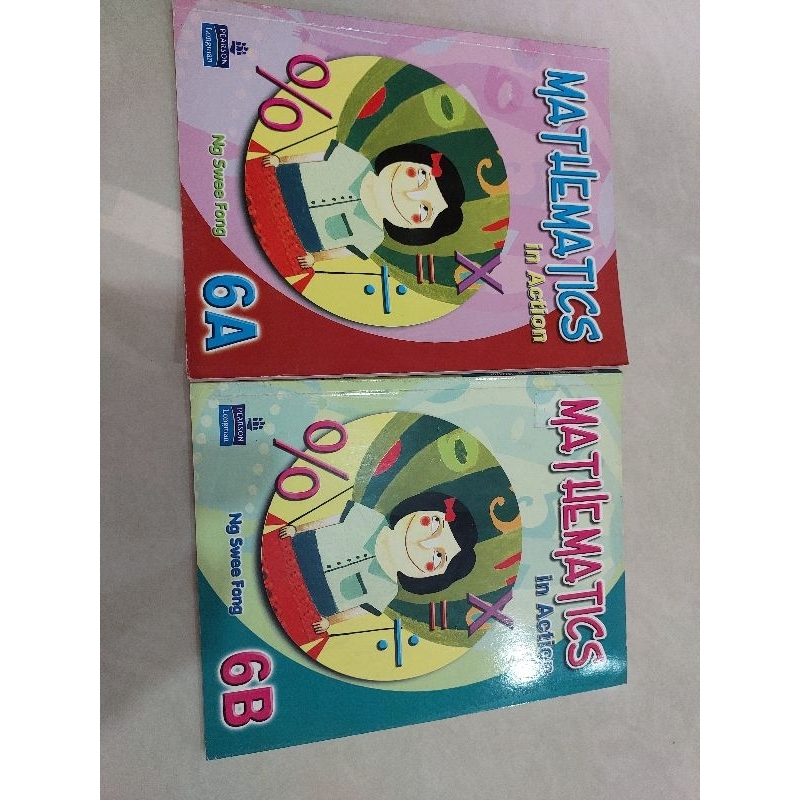 Pearson Longman Mathematics 6A & 6B 🆕️ 🆕️ color | Shopee Malaysia