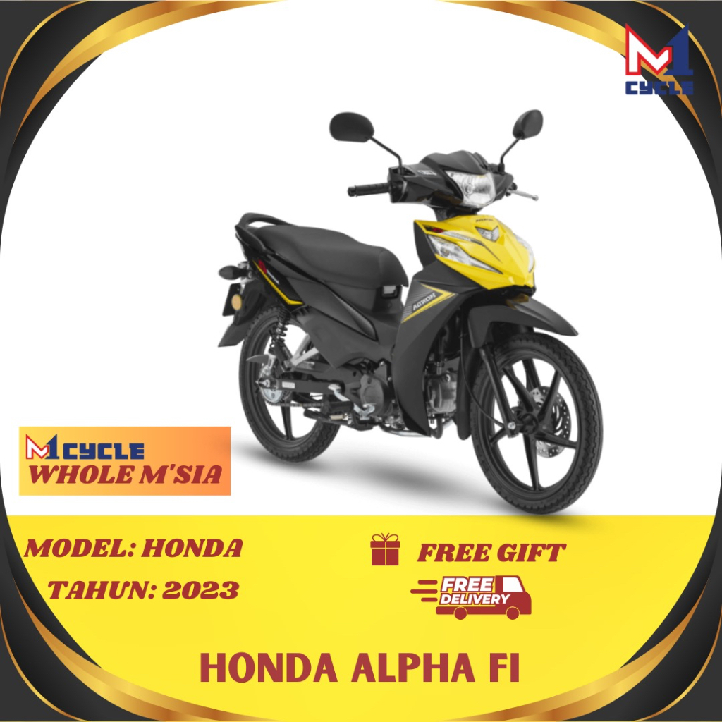 HONDA ALPHA SPORT 110 fi / WAVE 110 / WAVE / ALPHA CX / MOTORSIKAL ...