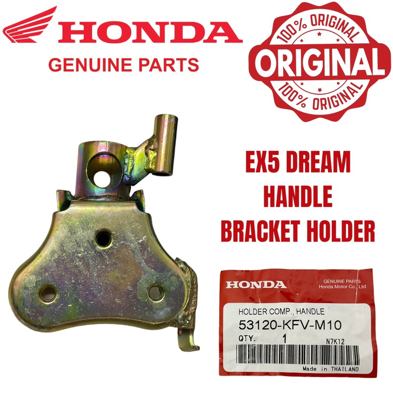 HONDA EX5 DREAM (KFV) 100% ORIGINAL BRACKET HANDLE HOLDER TAPAK HANDLE ...