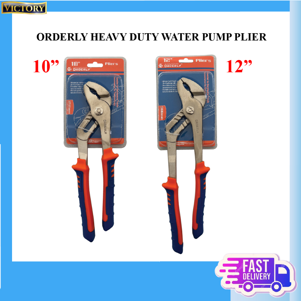 Orderly Heavy Duty Water Pump Plier/ Plumbing Plier/ Plier Paip 10" /12 ...