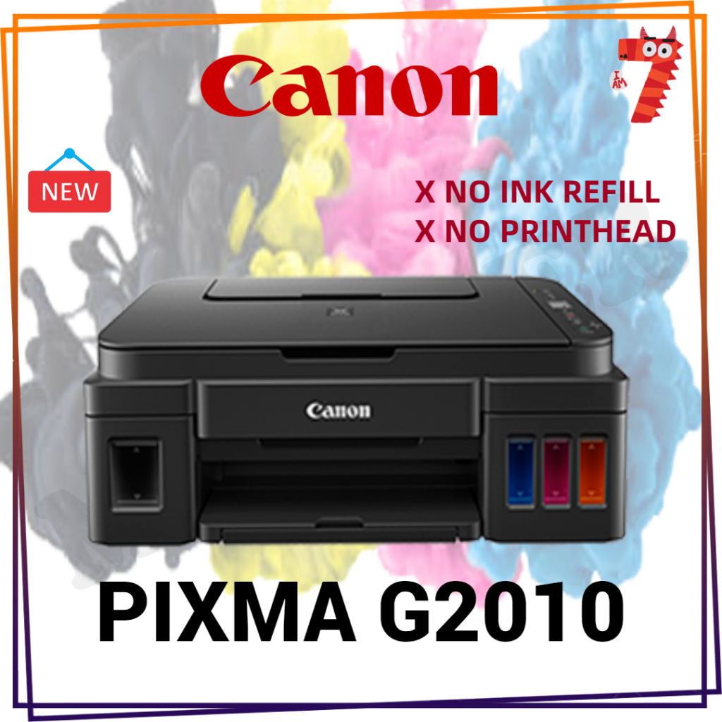 CANON PIXMA G2010 Refillable Ink Tank Printer - (Printer Body) | Shopee Malaysia