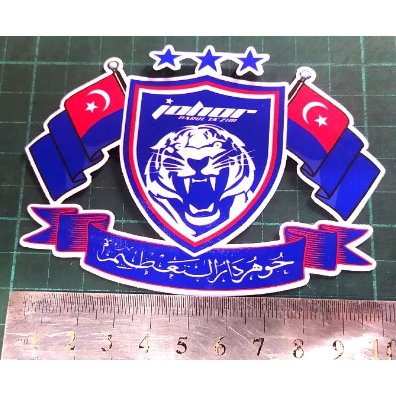 JDT Johor flag jawi / sticker | Shopee Malaysia