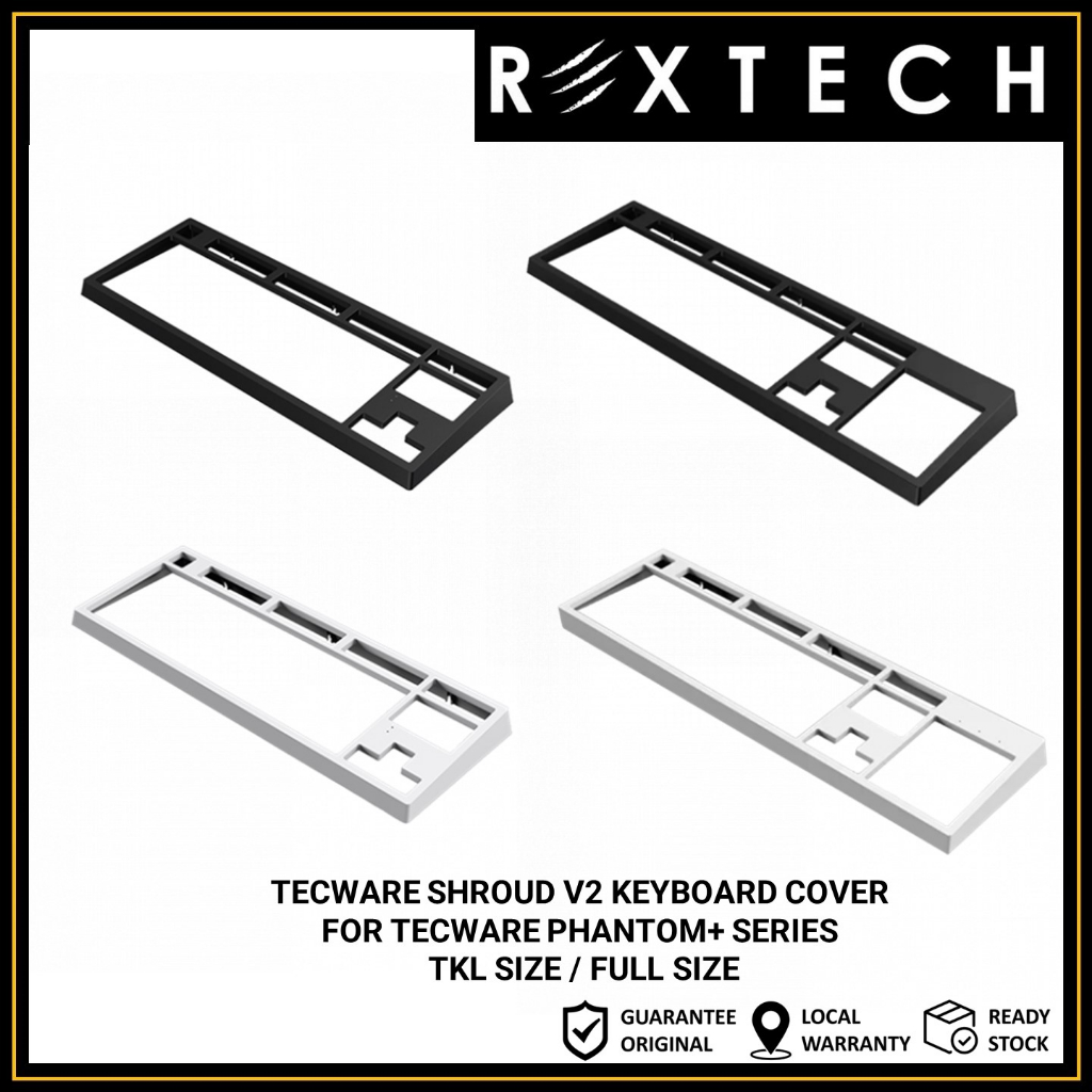 NO KEYBOARD TECWARE SHROUD V2 CLASSIC COVER FOR PHANTOM+ 87/104 KEYS ...