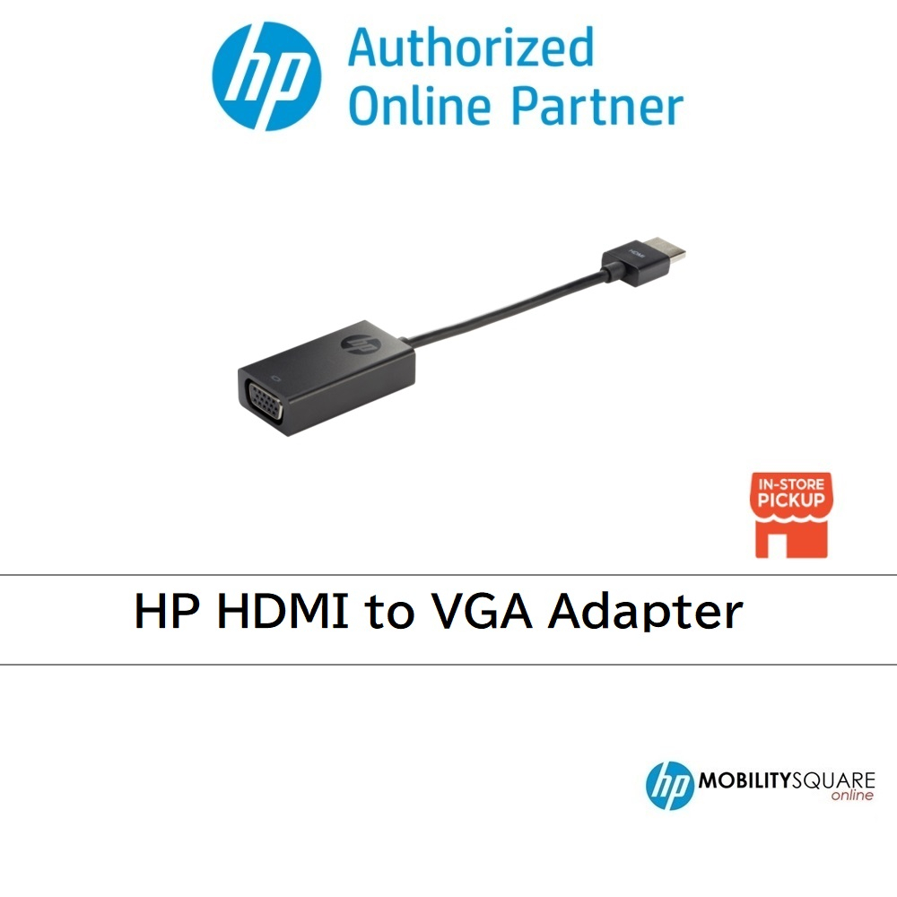 HP HDMI to VGA Adapter -H4F02AA | Shopee Malaysia