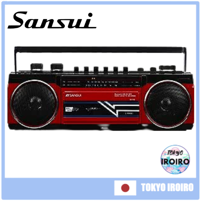 [Direct from Japan Used] SANSUI Bluetooth Equipped Boombox [USB / SD ...