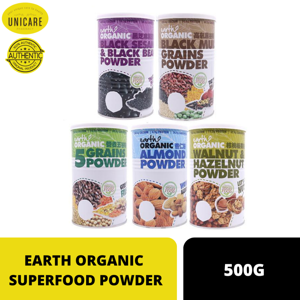 EARTH ORGANIC SUPERFOOD POWDER 500G | Shopee Malaysia